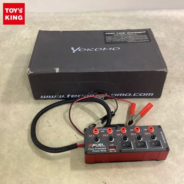 1円 箱無し含 ヨコモ 他 PRO タイヤウォーマー Efuel Fuse Protected Power Strip /RC ラジコン ...