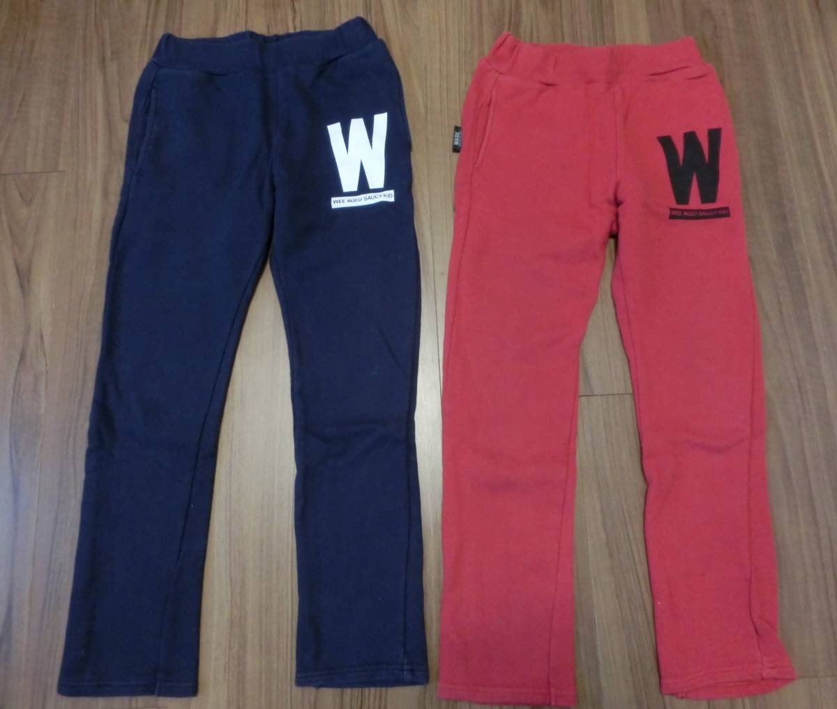 ワスクWASK トレーナー素材パンツ2本セット ネイビーと赤 ベベbebe 130 きれいな形 ウエストゴム(ボトムス)｜売買されたオークション情報、yahooの商品情報をアーカイブ公開 ...