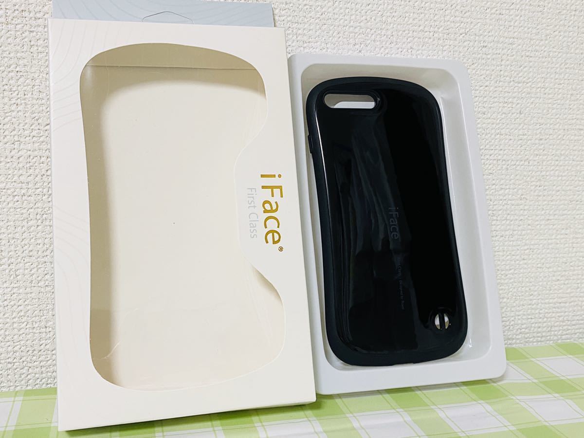 iFace First Class iPhone8 plus iphone7 plus BLACK アイフェイス ブラック 品 2020.2.28購入(iPhone 7 Plus/8 Plus ...