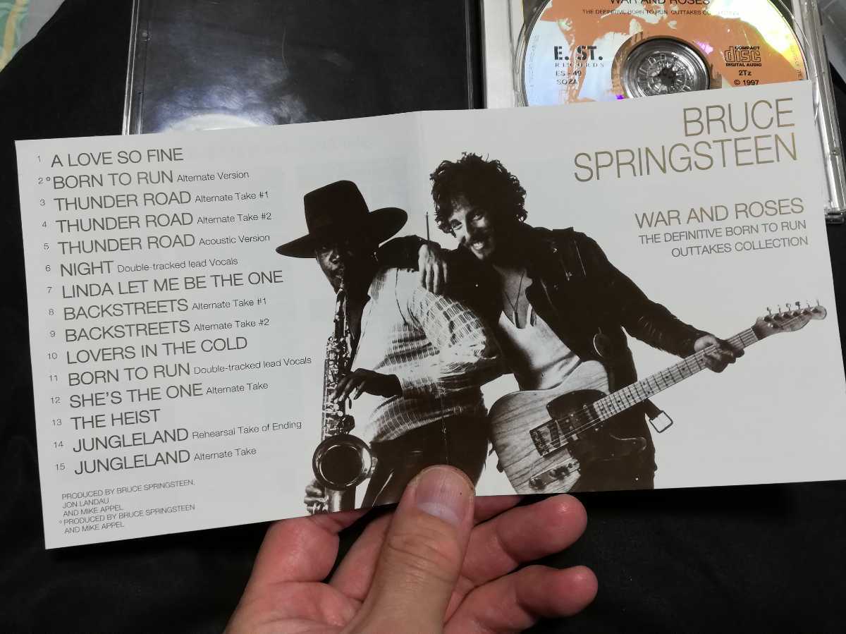 ブルース スプリングスティーン コレクターズCD BRUCE SPRINGSTEEN/WAR AND ROSES THE DEFINITIVE BORN TO RUN OUTTAKE ...