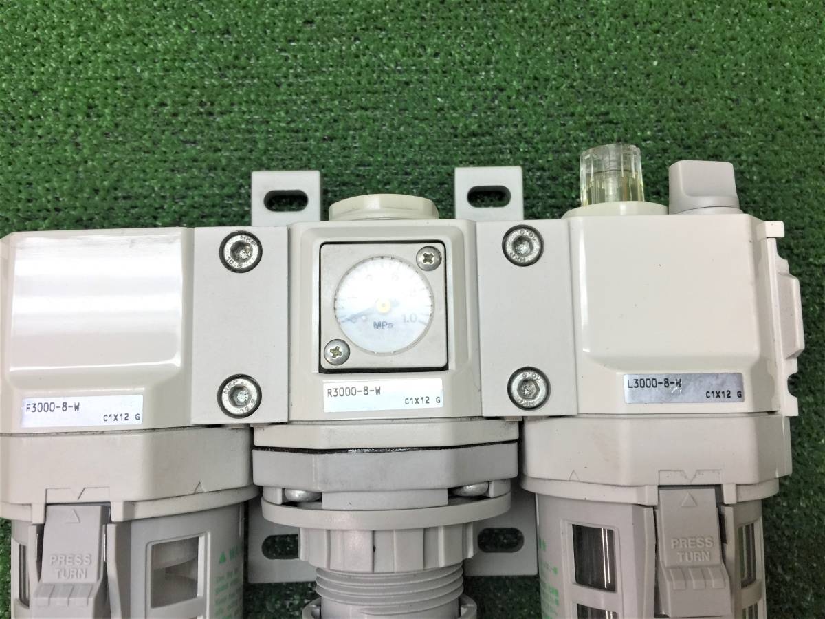 品 CKD FRLコンビネーション F3000-8-W R3000-8-W L3000-8-W(その他)｜売買されたオークション情報 ...