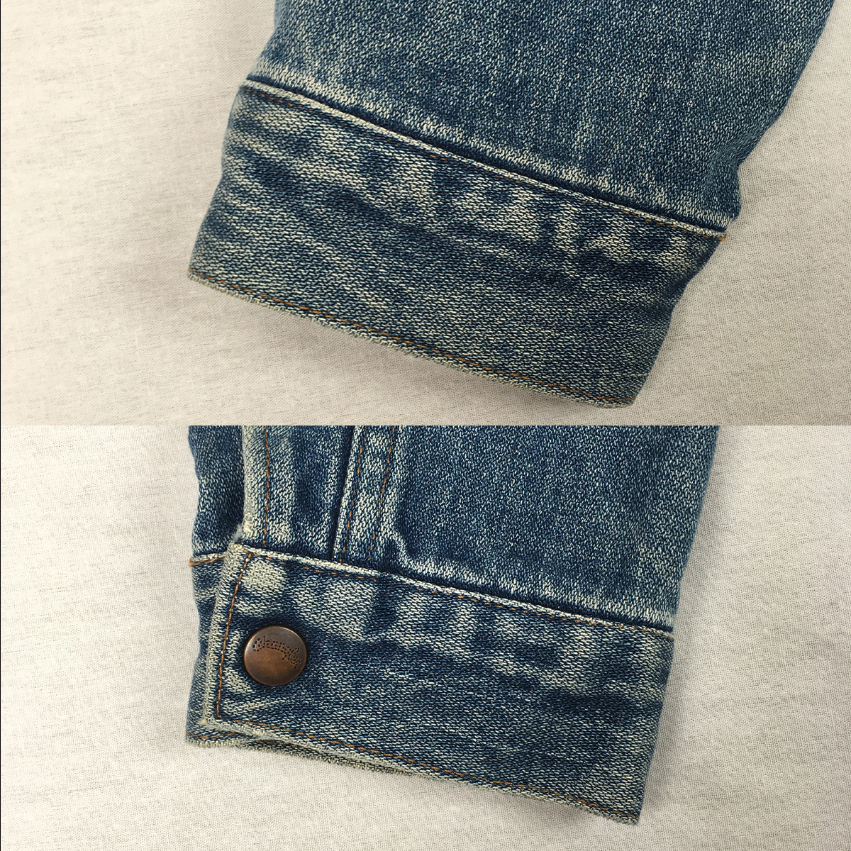 Wrangler ラングラー 124MJ M4971-00 日本製 Lサイズ ジージャン デニム ジャケット Gジャン(ジージャン)｜売買され ...