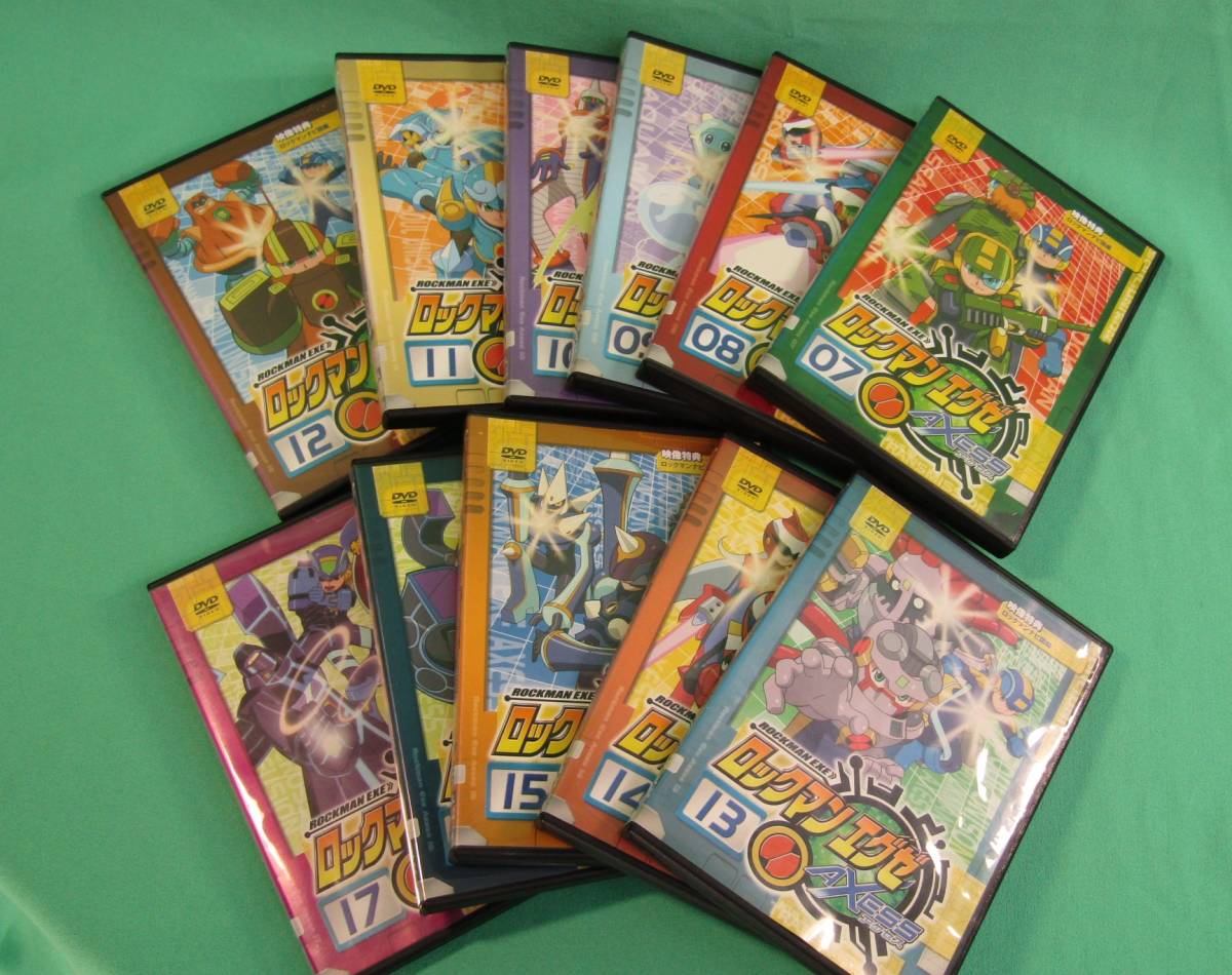 t9098 ロックマンエグゼ アクセス ROCKMAN EXE AXESS DVD 全11点 7 17巻(ら行)｜売買されたオークション情報 ...