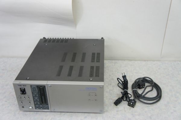 SONY ソニー PCM-1630 AUDIO PROCESSOR デジタルオーディオプロセッサー ボード7枚付き MT RAR DEC ...