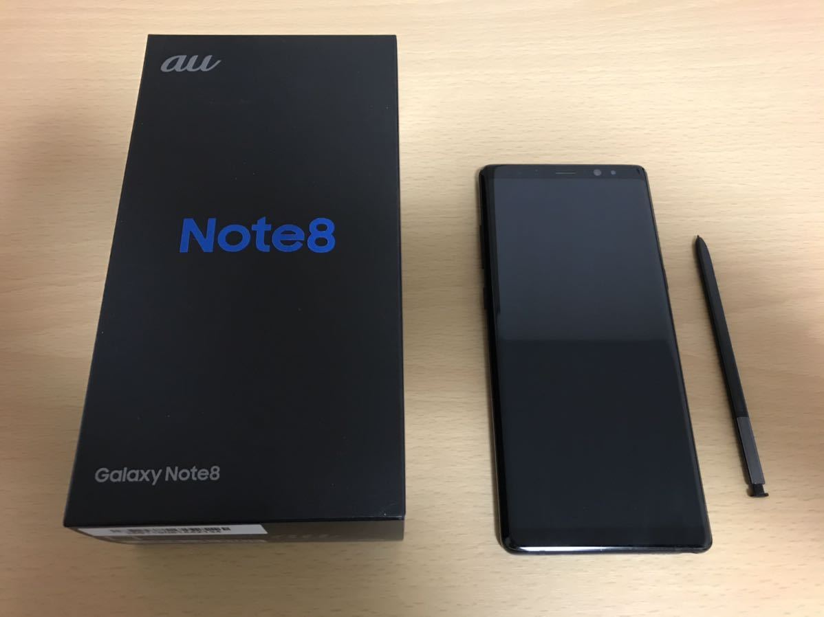 Galaxy Note8 64GB SIMフリー ミッドナイトブラック SCV37(国内版SIMフリー)｜売買されたオークション情報、yahooの商品情報をアーカイブ公開 - オークファン ...
