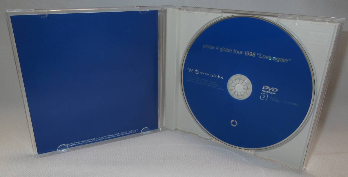 ★☆中古DVD globe tour1998 “Love again” 小室哲哉 KEIKO マーク・パンサー AVBG-72015☆★｜音楽