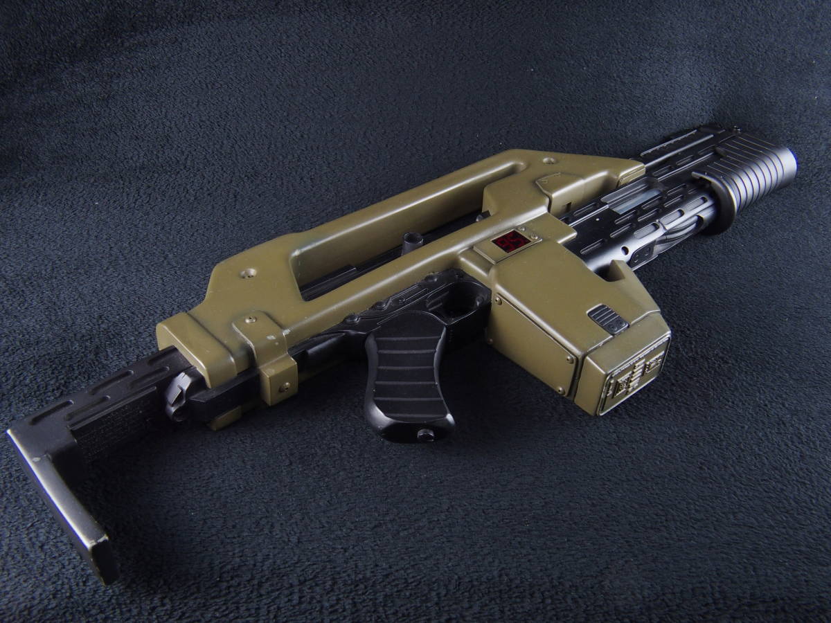 プロップ塗装 1/1 パルスライフル オリジナルモールド ICONS -検索 アイコンズ Pulse Rifle エイリアン2 USCMC M ...