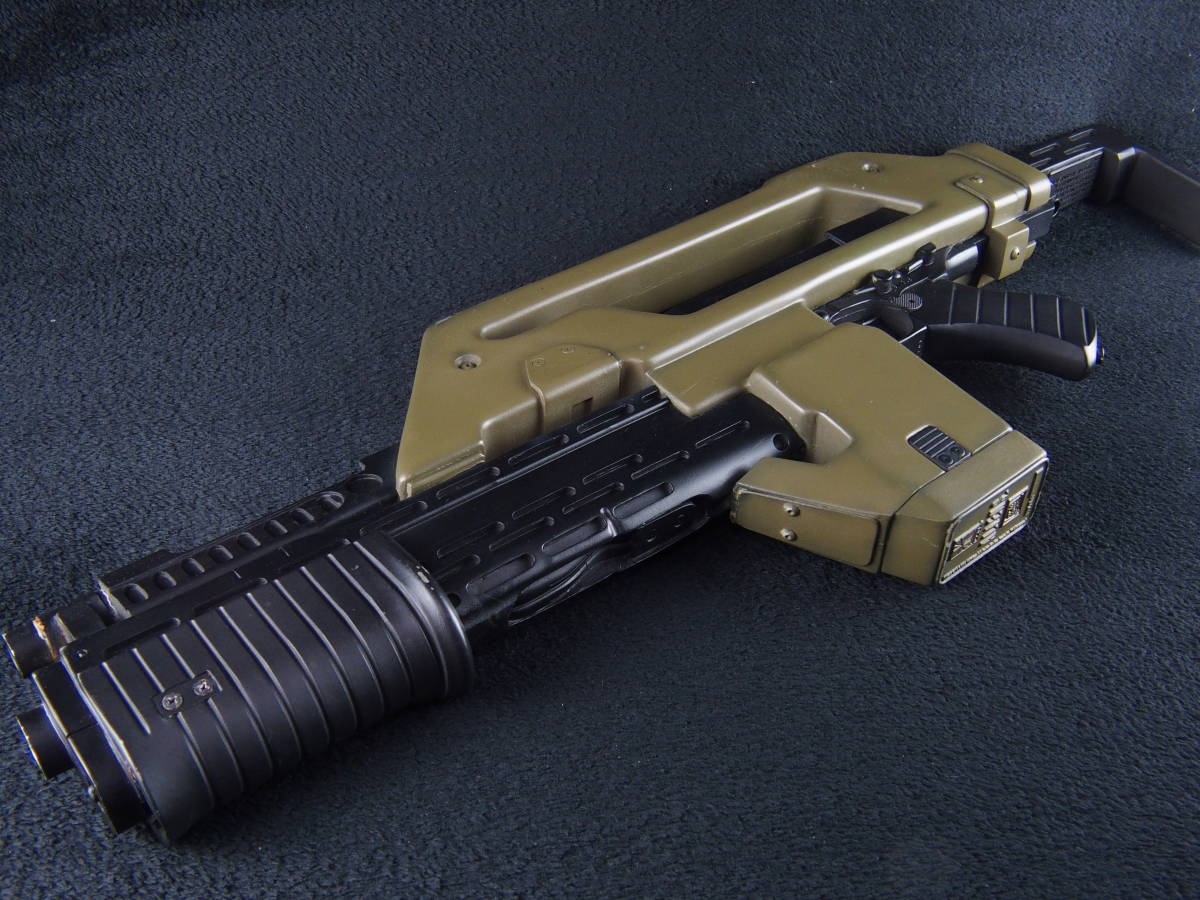 プロップ塗装 1/1 パルスライフル オリジナルモールド ICONS -検索 アイコンズ Pulse Rifle エイリアン2 USCMC M ...