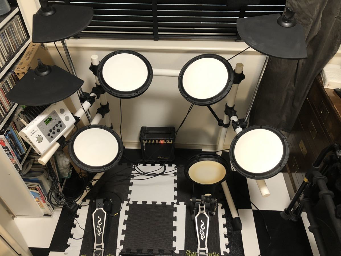 電子ドラム MEDELI DD-502J ホワイト（限定カラー） デジタルドラムキット DD502(J) 10⁄20夜までMEDELI ...