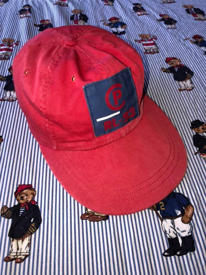 オリジナル Vintage Polo Ralph Lauren RL-93 Hat L 1993 1992 92 Pwing Stadium ...