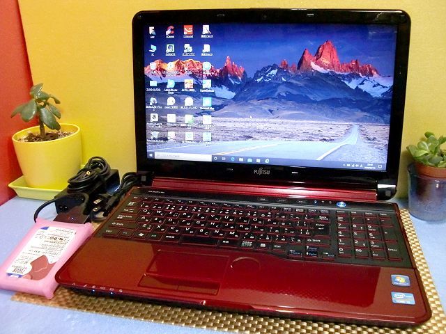 SSD480GB+HDD750GB 最新1909Ver.Win10Pro Office2019 LIFEBOOK AH54/H メモリ4G/Core i5/Wi-Fi/HDMI/ブル-レイ再生 ...