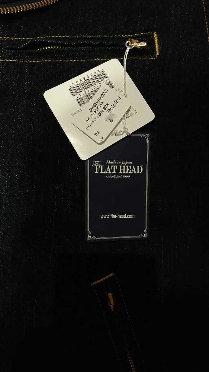 FLATHEAD フラットヘッド ダブル ライダース デニム ジャケット F-DJ004Z XXL サイズ(ジャケット、上着)｜売買されたオークション情報、yahooの商品情報をアーカイブ公開 ...