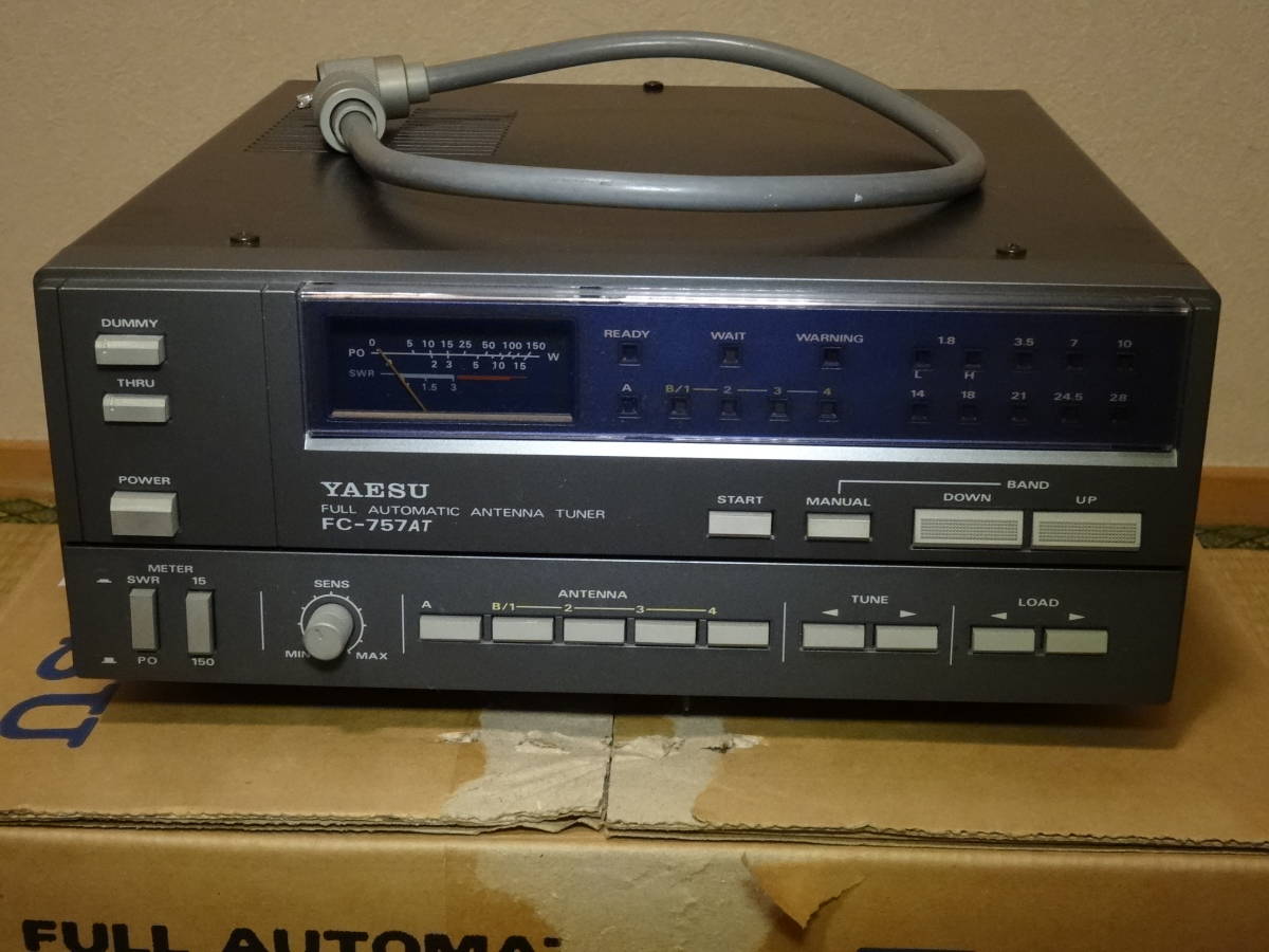 YAESU FC-757AT オートアンテナチューナー(固定)｜売買されたオークション情報、yahooの商品情報をアーカイブ公開 ...