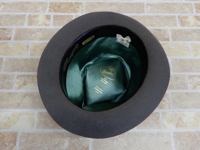 Borsalino/ボルサリーノ × TORAYA GINZA/銀座トラヤ 中折れハット/帽子 【3411y】｜ソフト帽