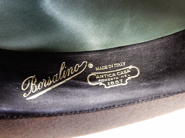 Borsalino/ボルサリーノ × TORAYA GINZA/銀座トラヤ 中折れハット/帽子 【3411y】｜ソフト帽
