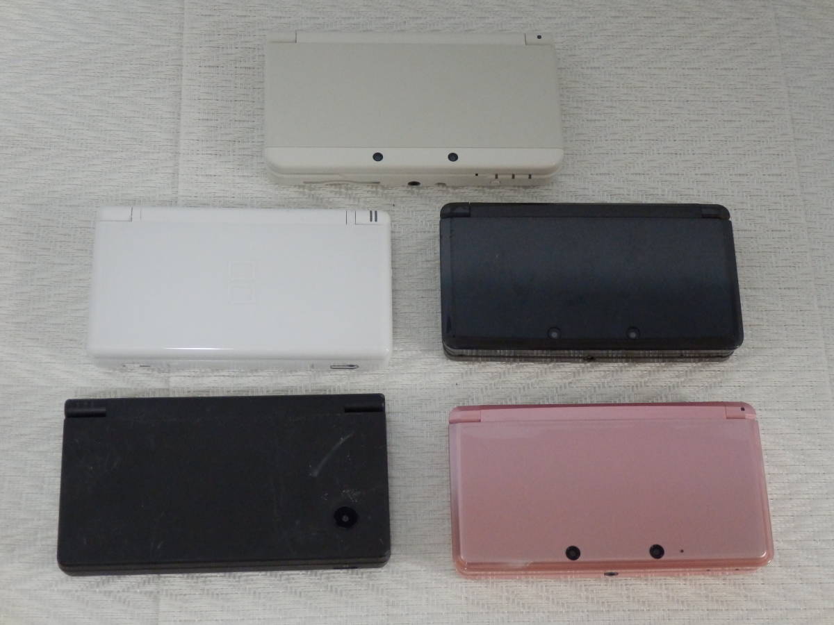 各種DS本体のみおまとめ（new3DS、3DS、DSi、DSLiteなど5台セット）ジャンク｜その他