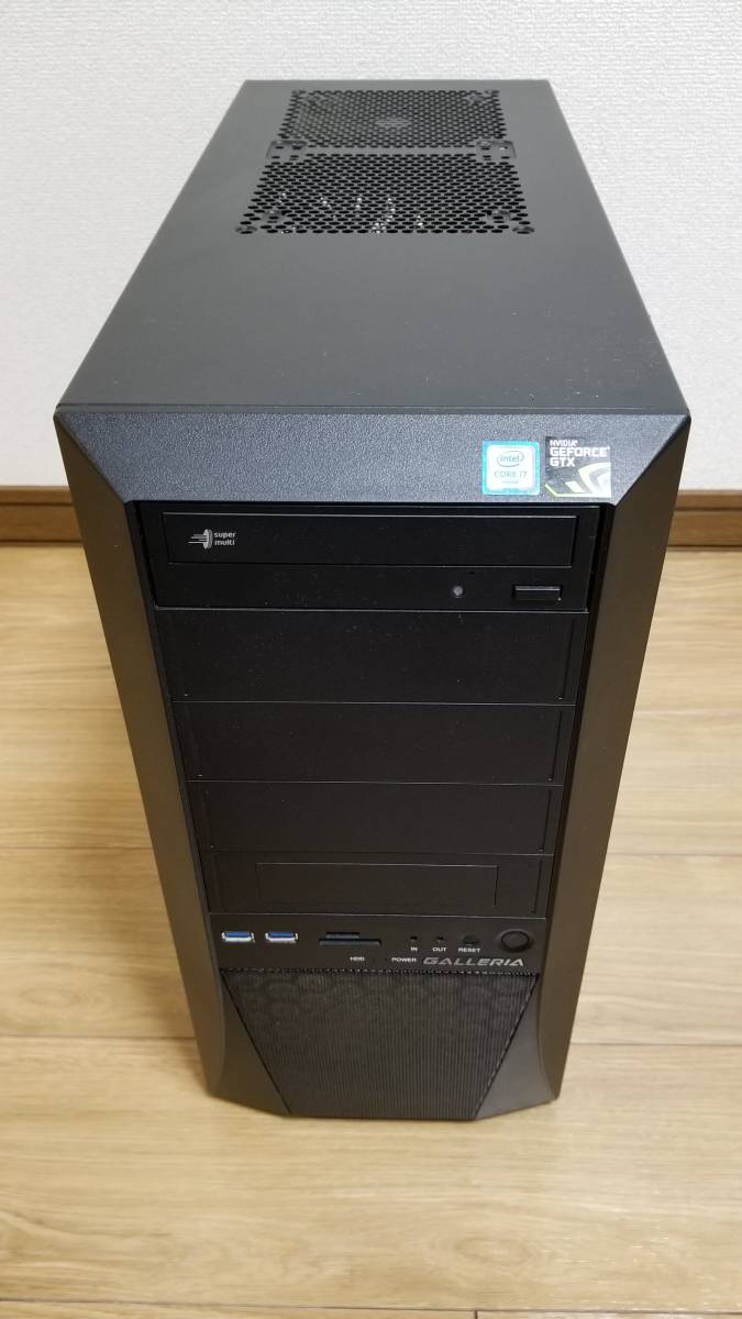 ゲーミングPC GALLERIA CPU Core i7-6700 メモリ16GB GTX960 SSD 480GB(その他)｜売買された ...