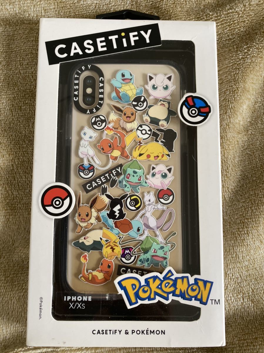 casetify pokemon iPhoneケース X/XS用 ポケモン iPhoneケース フロスト ブラック(iPhone XS用)｜売買されたオークション情報、yahooの商品情報を ...