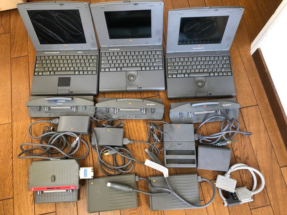PowerBook duo 270c 280c 2300c MiniDook等周辺装置込み ジャンク品(その他)｜売買されたオークション情報 ...