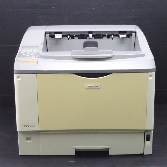 RICOH リコー モノクロA3レーザープリンター IPSiO SP6330 両面ユニット付き 11417枚(リコー)｜売買されたオークション ...