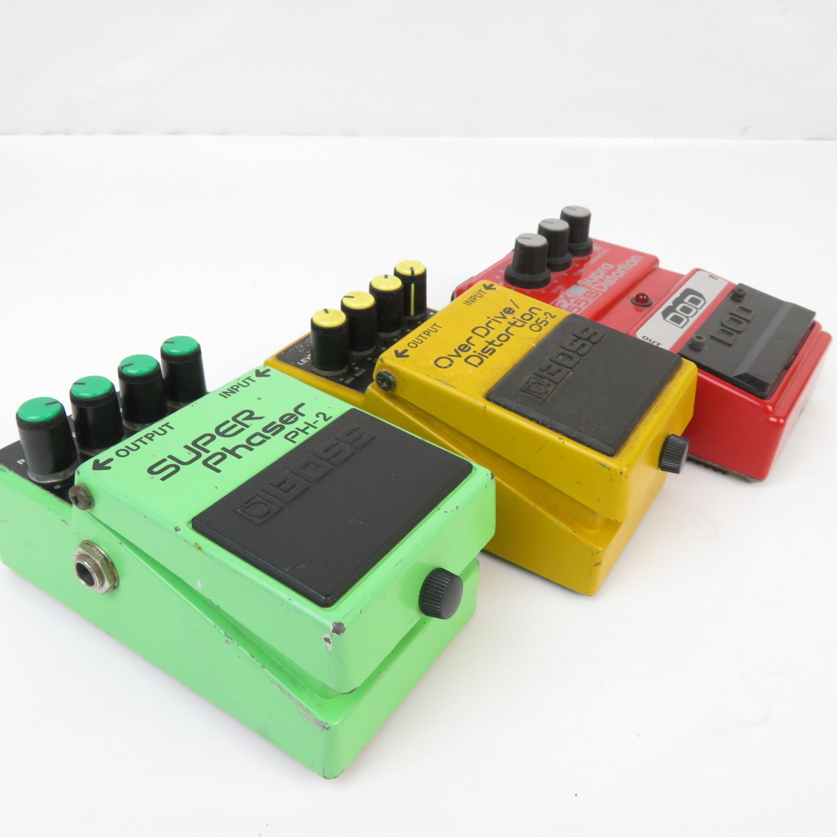 3点セット BOSS エフェクター PH-2 SUPER Phaser/OS-2 OverDrive Distortion/FX55B ...