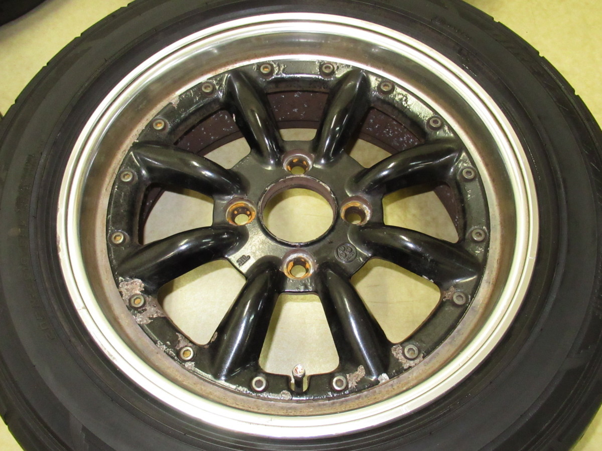 Watanabe ワタナベ RS-8 7J-16+25/8J-16+26 pcd114.3/4H DUNLOP DIREZZA DZ101 ...