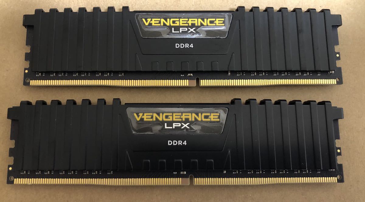 pcメモリーCORSAIR VENGEANCE LPX DDR4 2X8GB 16GB み(SO-DIMM)｜売買されたオークション情報、yahooの商品情報をアーカイブ公開 - オークファン ...