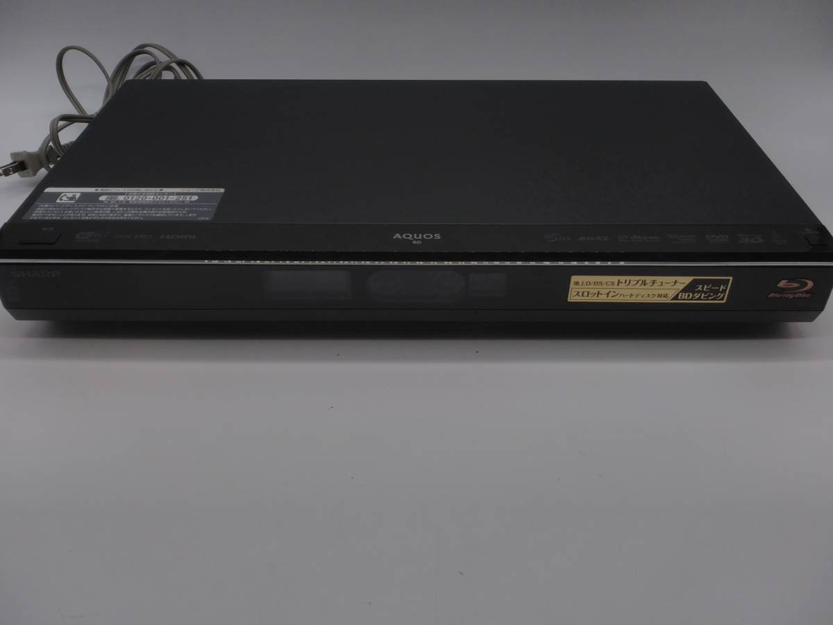 ブルーレイディスクレコーダー シャープ SHARP AQUOS B-CASカード付き 2012年製 BD-T510 /0(シャープ)｜売買されたオークション情報、yahooの商品情報を ...