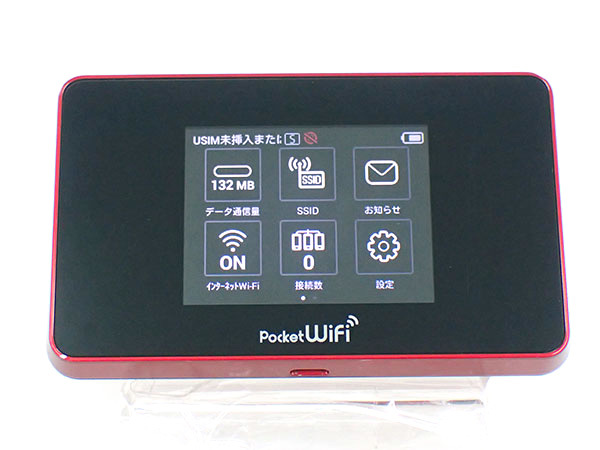 Y mobile モバイルルーター Pocket WiFi 504HW レッド 制限〇 一括購入 HJA273-461(ルーター)｜売買されたオークション情報、yahooの商品情報をアーカイブ ...