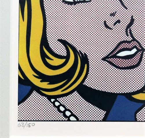 Roy Lichtenstein ロイ リキテンスタイン The Melody Haunts My Reverie シルクスクリーン(シルクス ...