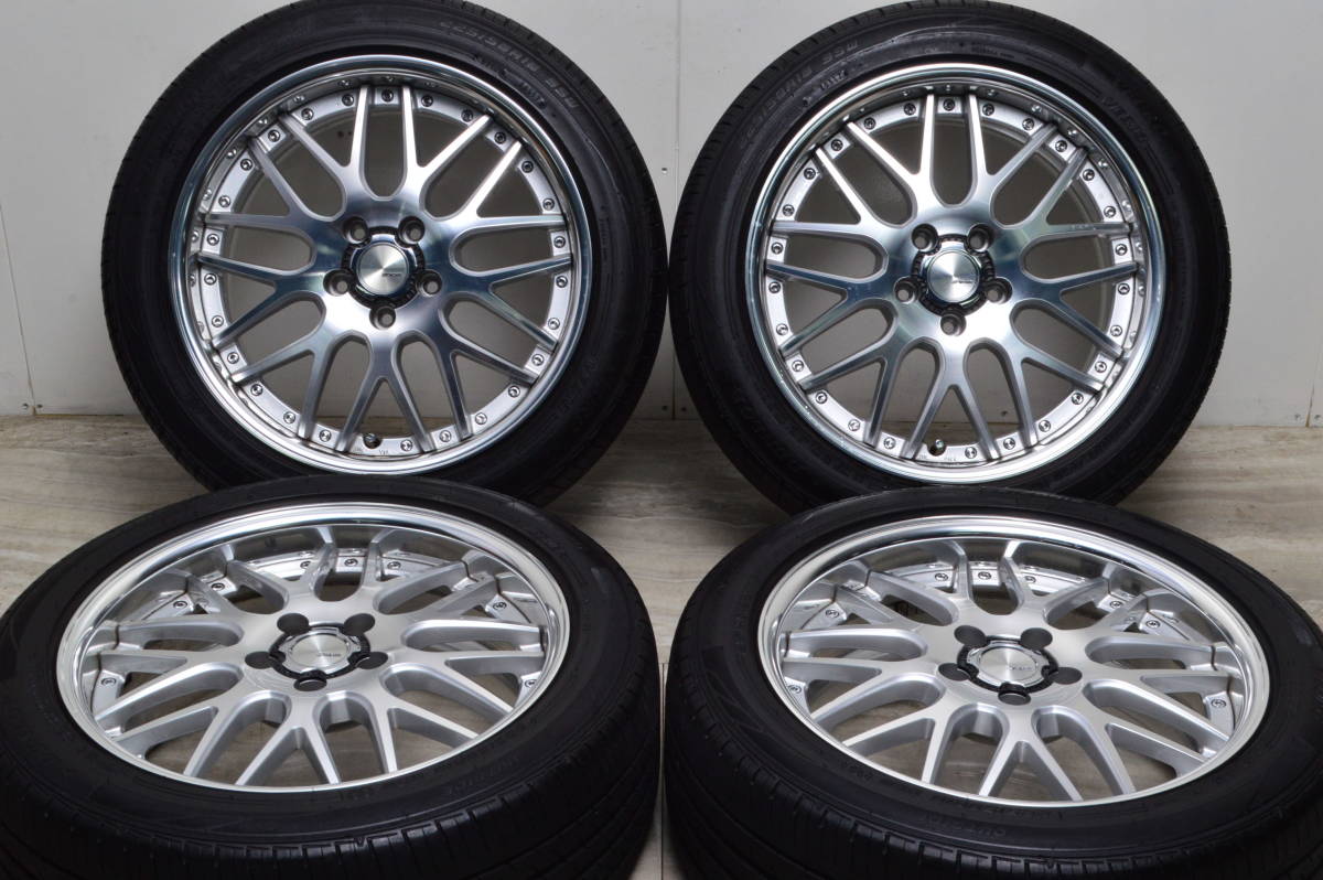 1円 深リム WORK ランベック LM1 18in 8J +41 PCD114.3 VEURO 225 50R18 アルファード クラウン オデッセイ ヴェゼル UX(ラジアルタイヤ)｜売買 ...