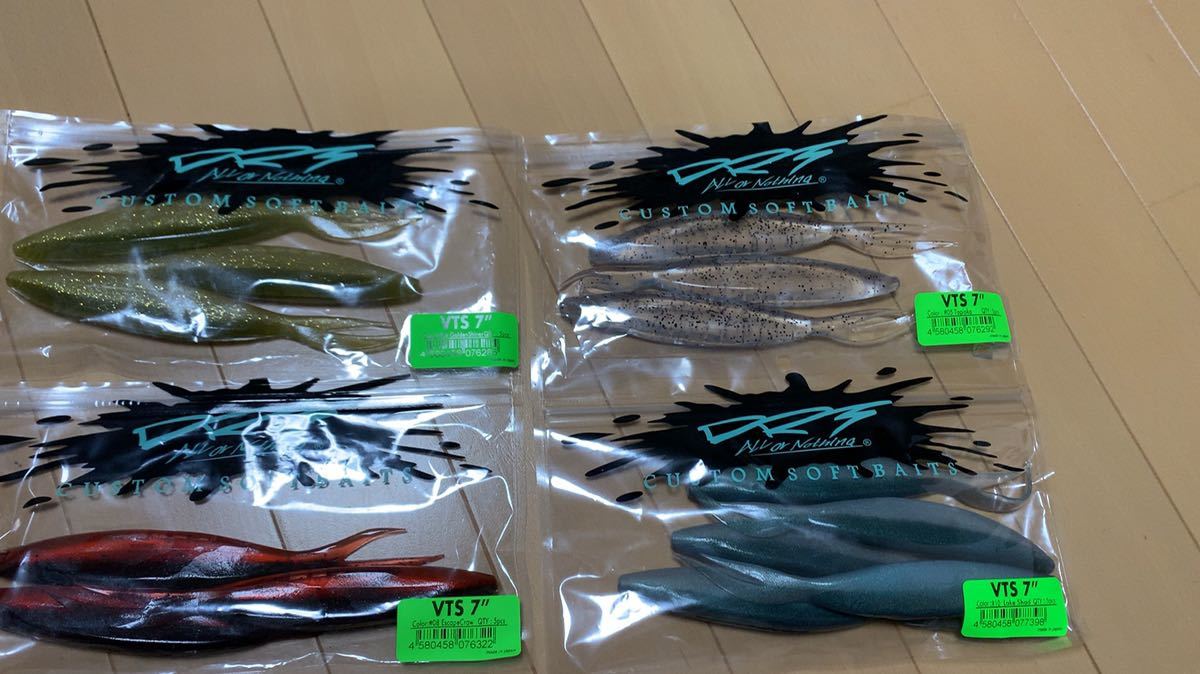 VTS7 4色 DRT(ストレートワーム)｜売買されたオークション情報、yahooの商品情報をアーカイブ公開 - オークファン（aucfan.com）