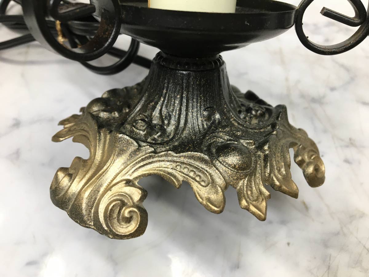 白熱照明器具 LS004 アイアン 葡萄スタンド 葡萄ランプ 陶器シェード 卓上ライト/卓上ランプ/卓上照明 レトロ(照明)｜売買されたオークション情報、yahooの商品情報をアーカイブ公開 ...