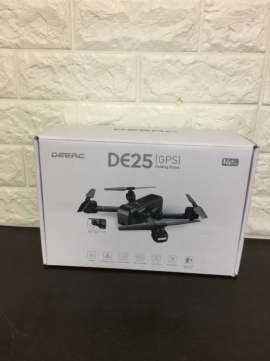 55SF81216 DEERC DE25 GPS Folding Drone ドローン 未検品(ドローン本体)｜売買されたオークション情報、yahooの商品情報をアーカイブ公開 ...