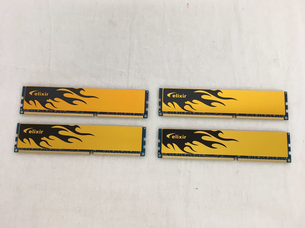 E268 CFD ELIXIR W3U1600HQ-4G DDR3 PC3-12800 4GBx4(8GB)｜売買されたオークション情報 ...