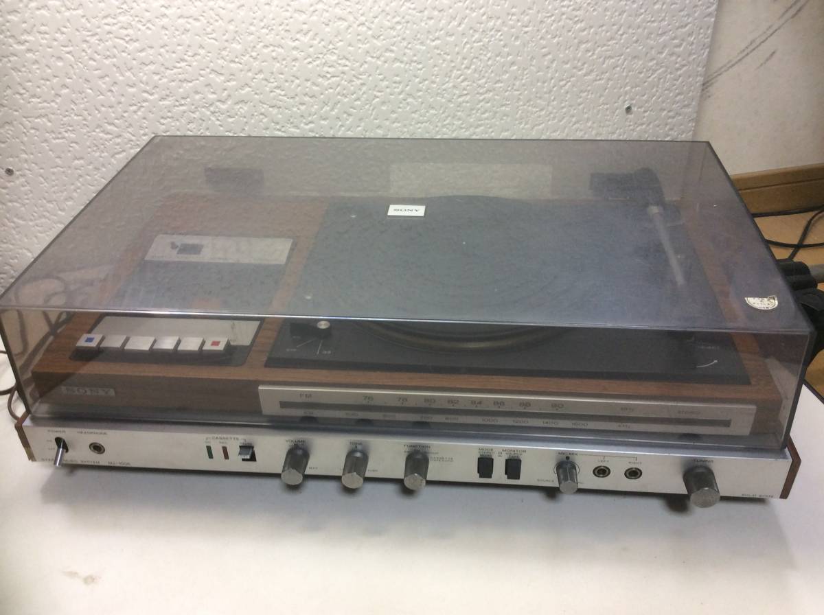 SONY MJ-100K STEREO MUSIC SYSTEM レコード ラジオ カセットデッキ モジュラーステレオ(ソニー)｜売買された ...
