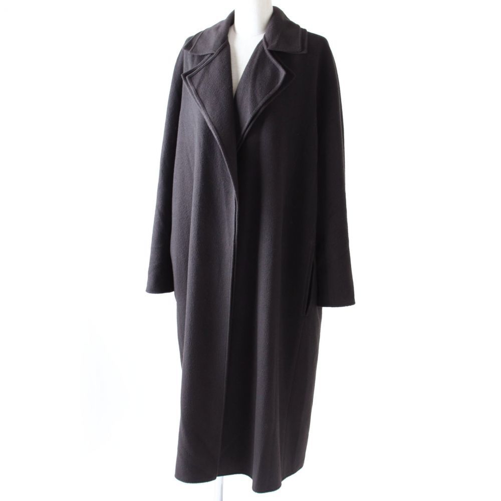 良品 上質 HERMES エルメス マルジェラ期 1999-2000AW 3way カシミヤ100% レイヤードコート 超ロングコート ダークブラウン レディース 38(コート)｜売買された ...