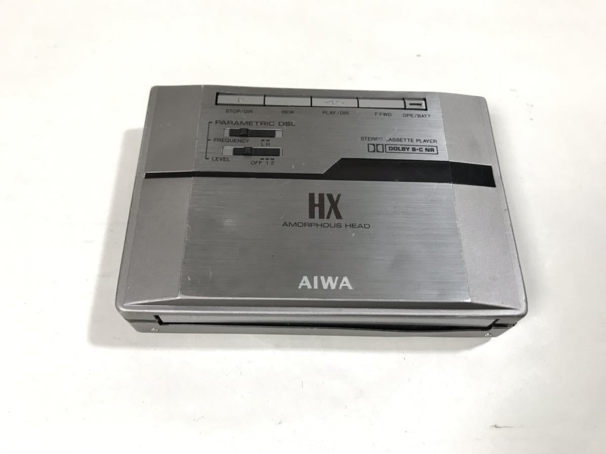 090101 AIWA アイワ ポータブルカセットプレーヤー HS-PX30 HX AMORPHOUS HEAD(再生専用)｜売買された ...