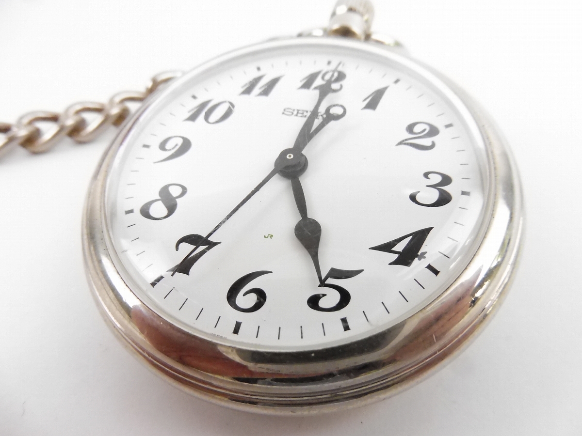 3-58 懐中時計 SEIKO JR東日本東北 平成4年 1883 / 国鉄 昭和34年 1690 ケース付き 鉄道グッズ mzkc(廃品 ...