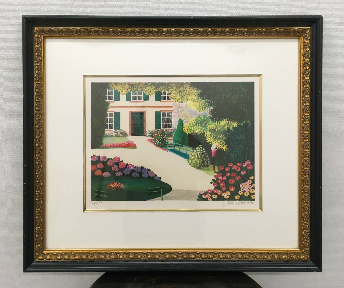 アラン ボネック ALAIN BONNEC 田園の別荘 リトグラフ(石版画、リトグラフ)｜売買されたオークション情報、yahooの商品情報を ...