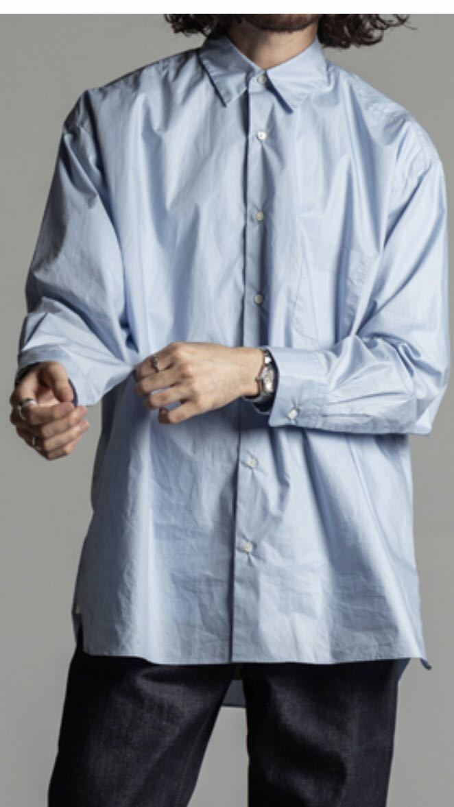 markaware コンフォートフィットシャツ サイズ2 サックス 19aw(marka)｜売買されたオークション情報、yahooの商品情報をアーカイブ公開 - オークファン（aucfan.com）