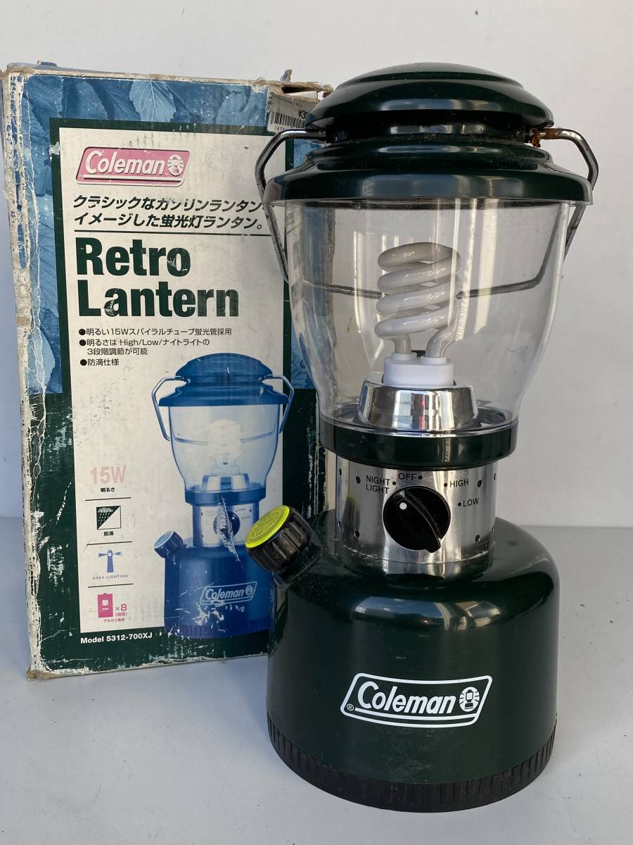 ⑤ Coleman コールマン レトロランタン Model 5312-700XJ 照明 ランプ 電池 15W キャンプ アウトドア(その他)｜売買されたオークション情報、yahooの商品情報を ...