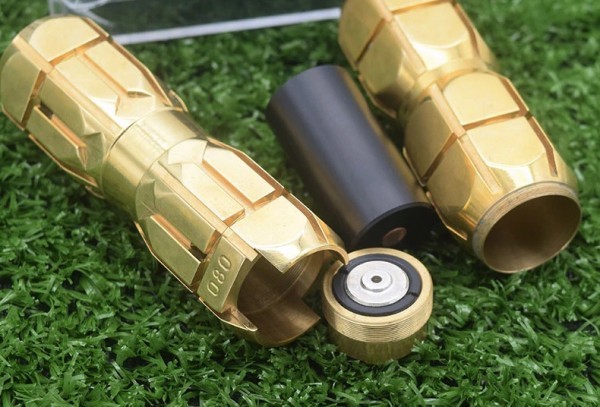 Underground 25 Tube Mod by McM Mods CLONE brass 25MM 18650 / 20700 ...