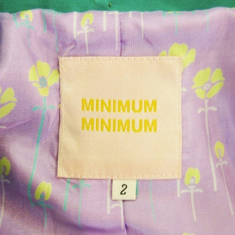 ミニマム MINIMUM MINIMUM MINIMUM コート ステンカラー スプリング 2 緑 グリーン /KI3(コート)｜売買されたオークション情報、yahooの商品情報をアーカイブ ...
