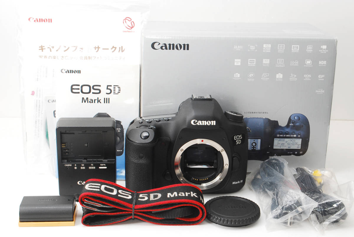 E0208 Canon キャノン EOS 5D Mark III ボディ(キヤノン)｜売買されたオークション情報、yahooの商品情報を ...