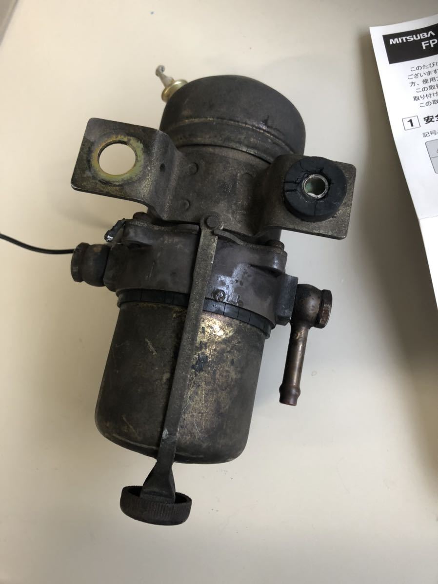 ジャンク品 MITSUBA GT ERECTRIC FUEL PUMP ミツバ フューエルポンプ 燃料ポンプ 空冷VW ワーゲン キャブ ...