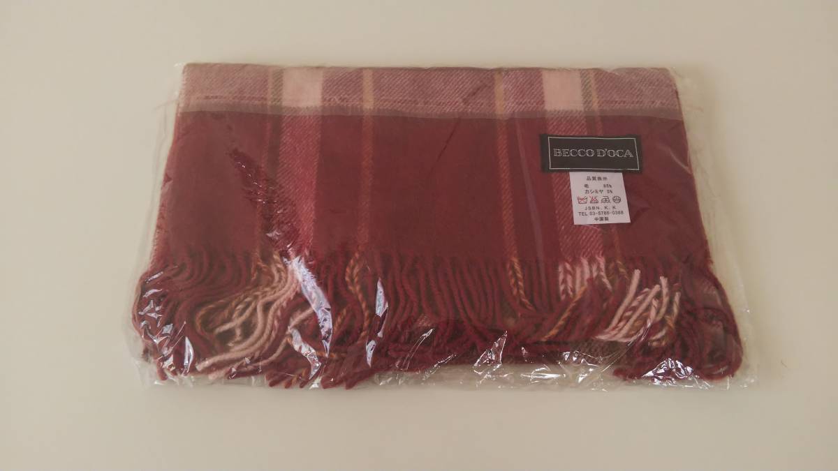 BECCO DOCA マフラー チェック 赤(マフラー一般)｜売買されたオークション情報、yahooの商品情報をアーカイブ公開 - オークファン（aucfan.com）