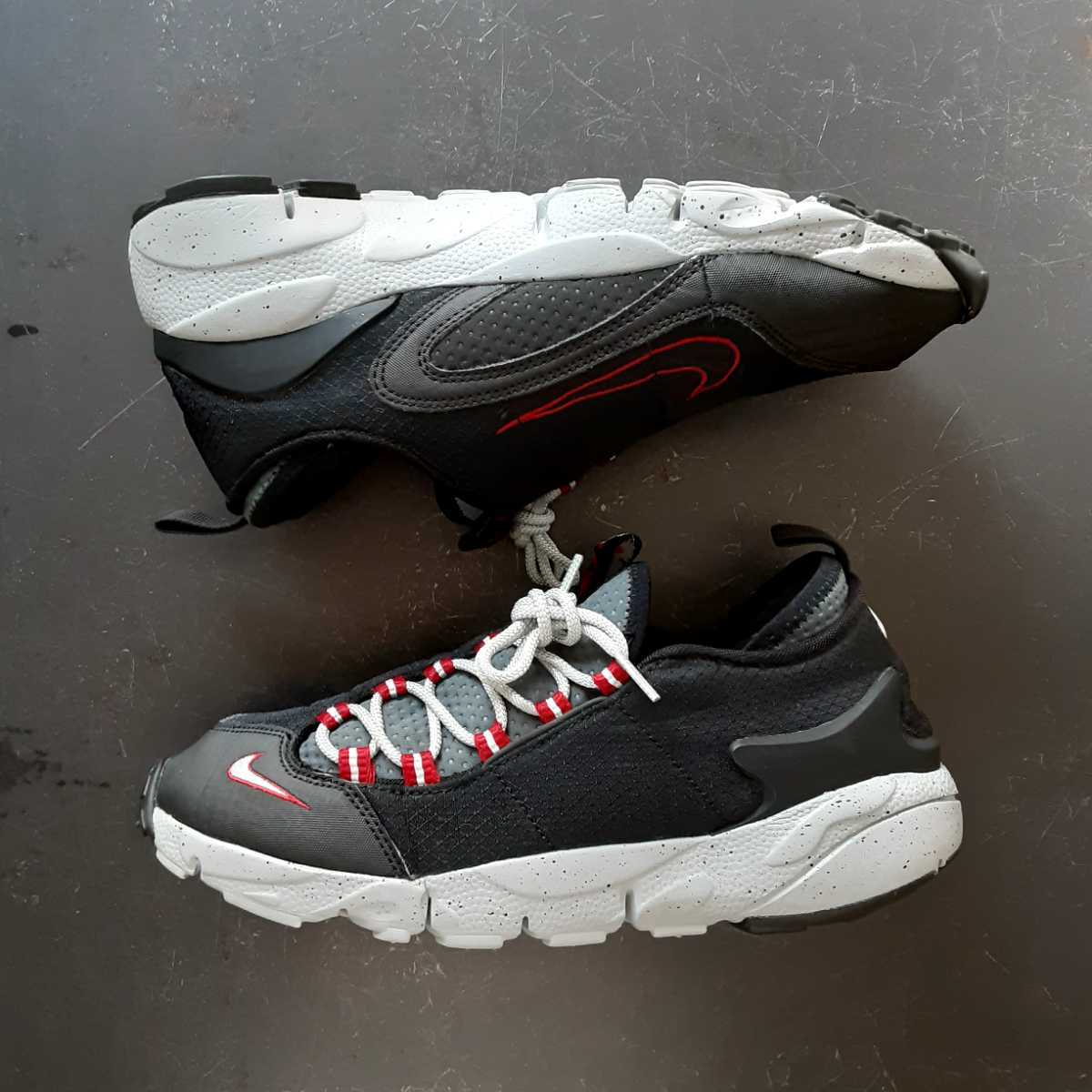 27.5cm NIKE AIR FOOT SCAPE NM BLACK RED 852629-001 ナイキ エア フットスケープ ブラック ...