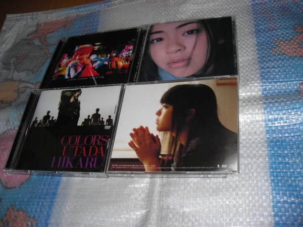 12J 宇多田ヒカル First Love / traveling DVD / COLORS DVD / Be My Last CD+DVD ...