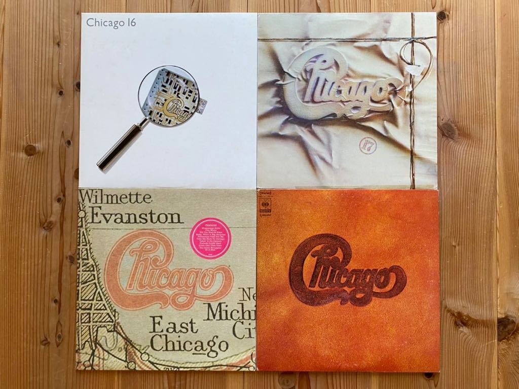 LP Chicago シカゴ レコード まとめて 4枚セット / Chicago Live In Japan Chicago11 ...